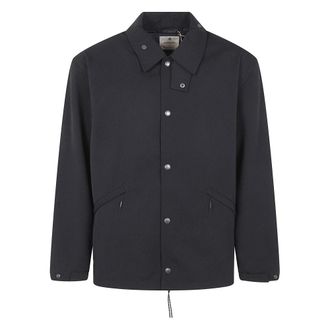 Snow Peak Homme, Vestes, Noir, Taille: M Hybrid Wool Coach Jacket