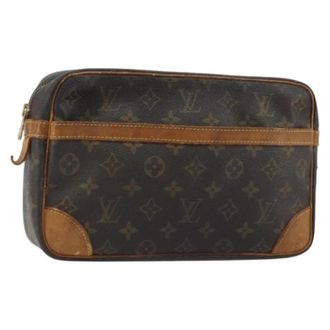 Louis Vuitton Pre-owned Monogram Clutch Bag - - Pre-owned - Damen - Braun - ONE SIZE