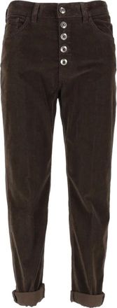 Dondup Pantalone Koons Bot Gioie - - Trousers - Damen - Braun - W31