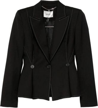 Nissa Veste Casual - Noir