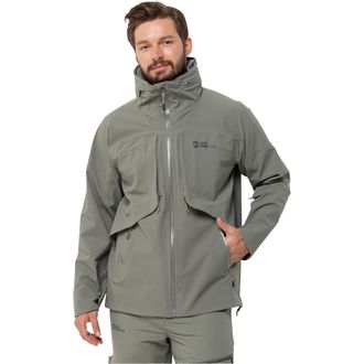 Jack Wolfskin Diskovera 3L Jacke Gecko Green M