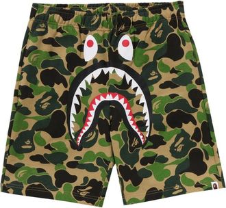 A Bathing Ape 1st Camo Shark Camuflage-pattern Shorts