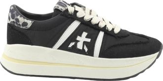 Premiata Femme, Chaussures, Noir, Taille: 37 EU Baskets