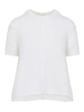 Loewe Pull Col Rond - Blanc