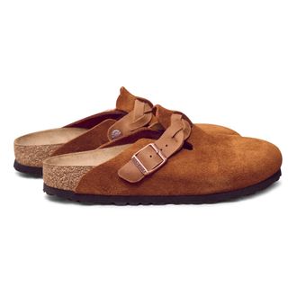 Birkenstock Sabots Boston Braided Chaussant Etroit BIRKENSTOCK