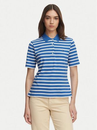 Tommy Hilfiger Poloshirt 1985 WW0WW43224 Blau Regular Fit