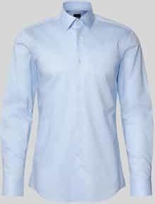 HUGO BOSS Slim Fit Businesshemd aus reiner Baumwolle Modell HANK