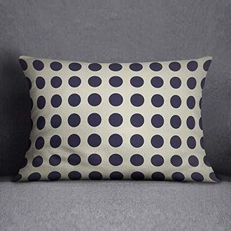 Le jardin du Lin Kissenhüllen, Cotton, Mehrfarbig, 45x45