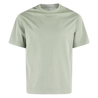 Circolo 1901 Salbeigr&uuml;n Jersey T-Shirt mit Rundhalsausschnitt - - Tops - Herren - Gr&uuml;n - S