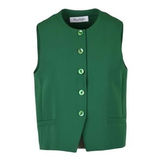 Max Mara Westen - - Jackets - Damen - Gr&uuml;n - XS