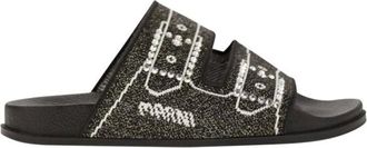 Marni Femme, Chaussures, Noir, Taille: 37 EU Precious Sandal