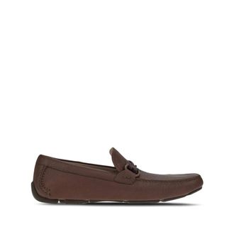 Ferragamo Homme, Chaussures, Brun, Taille: 39 1/2 EU Chaussures plates pour femmes