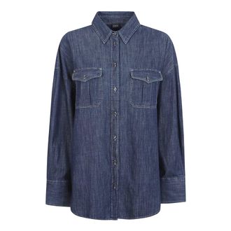 Fay Camicia Jeans - - Blouses & Shirts - Damen - Blau - M