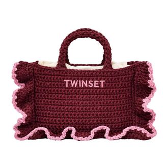 Twinset Femme, Sacs, Rouge, Taille: ONE Size Compact Minibag