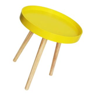 Artibetter Nordischer Runder Beistelltisch Sofa Side Table Kompakt Leicht Platzsparend Glatte Oberfläche Praktischer Wohnzimmertisch Schlafzimmer Wohnzimmer