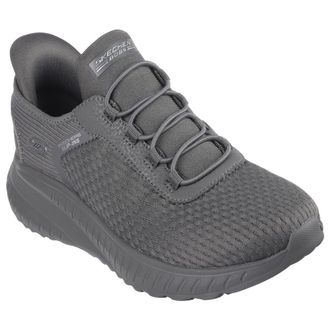 Skechers Damen Hands Free Slip Bobs Squad Chaos-in Color Sneaker, Oliv/Blatt f&uuml;r Mich (Leaf It to Me), 39.5 EU