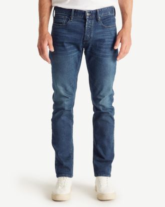 Jott Jean homme coupe slim Bleu moyen Razor JOTT x DENHAM - Taille 32/32