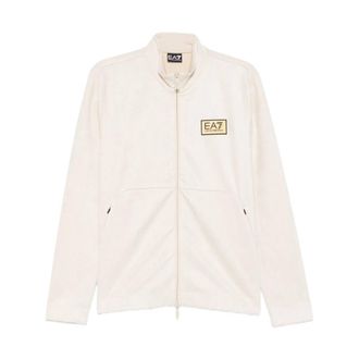 Emporio Armani EA7 Sweaters Beige - - Jackets - Herren - Beige - 3XL
