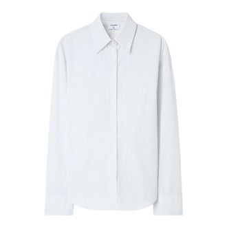 Filippa K Femme, Blouses et Chemises, Blanc, Taille: 38 FR Hourglass Pinstripe Shirt