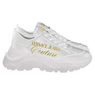 Versace Jeans Couture Femme, Chaussures, Blanc, Taille: 41 EU Baskets