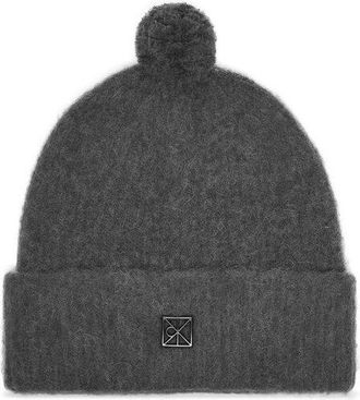 Calvin Klein Mütze Emblem Brushed LV04D8067G Grau