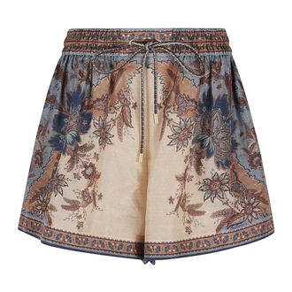 Zimmermann Damen, Shorts, Mehrfarbig, MGr&ouml;&szlig;e