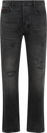 HUGO BOSS Herren, Jeans, Grau, W35Gr&ouml;&szlig;e