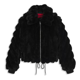 HUGO BOSS Floriane-3 Jacket - - Jackets - Damen - Schwarzk - L