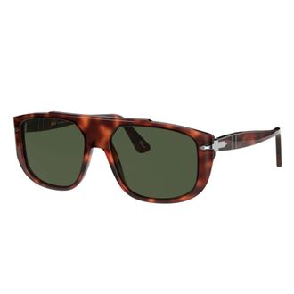 Persol unisex, Accessoires, Brun, Taille: 54 MM Lunettes de soleil embl&eacute;matiques avec logo fl&egrave;che