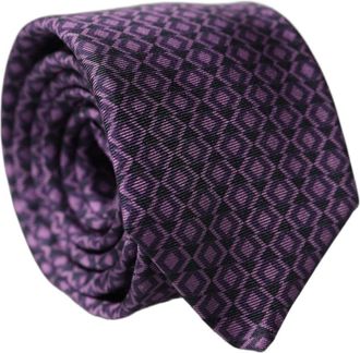 Dolce & Gabbana Homme, Accessoires, Violet, Taille: ONE Size Cravate