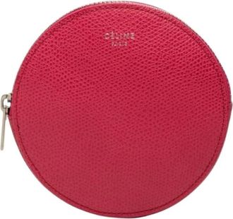 Celine Pochette &agrave; monnaie Pre-owned - Femme - Pre-owned - Rose - Taille: ONE Size