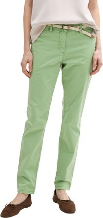 Tom Tailor Damen 1045433 Hose, 37116 - True Green, 44W / 32L EU