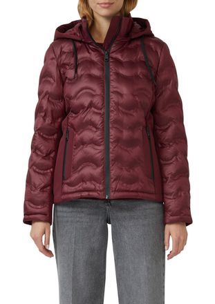 s.Oliver Leichte Jacke im Fabricmix mit abnehmbarer Kapuze