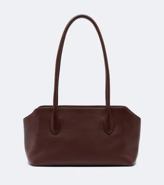 The Row Henkeltasche Terrasse Small aus Leder