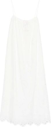 Matteau broderie-anglaise midi dress - Wei&szlig;