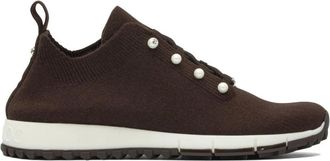 Jimmy Choo London Femme, Chaussures, Brun, Taille: 40 EU Baskets Chaussettes Orn&eacute;es de Perles