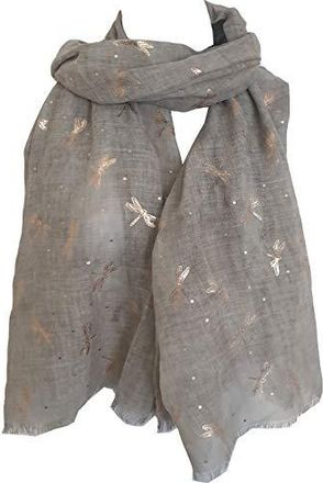 GlamLondon Echarpe - Femme - gris - Large