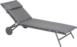 Lafuma Mobilier Lafuma Miami II BeComfort Sonnenliege Silver LFM5173.8901