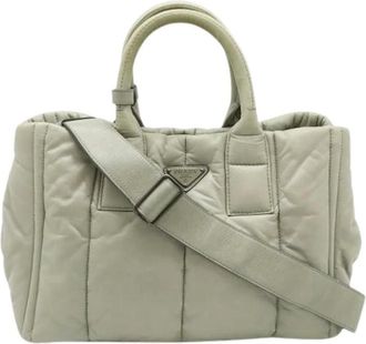 Prada Sac &agrave; main Vintage Pre-owned - Femme - Pre-owned - Gris - Taille: ONE Size