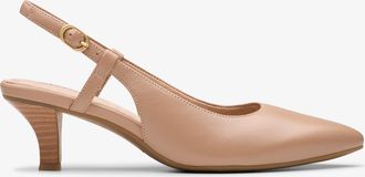Clarks Kepley Lane Warm Beige Lea Schuhe