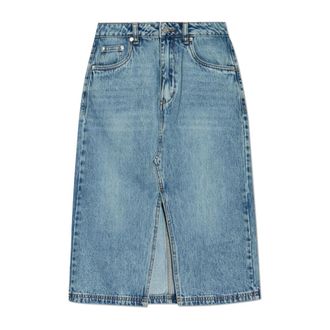 Gestuz Femme, Jupes, Bleu, Taille: 40 FR Jupe avec fente