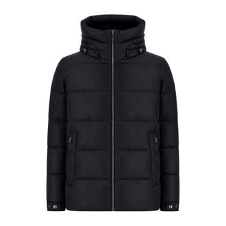 Herno Gesteppte Kapuzen-Pufferjacke - - Jackets - Herren - Schwarzk - M