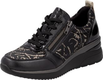 Remonte Damen D2401 Sneaker Low, schwarz 07, 41 EU