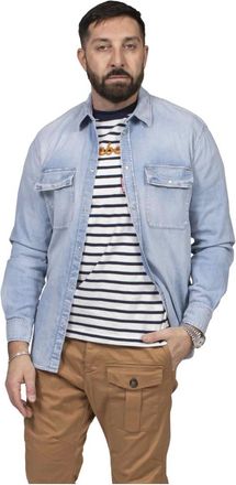 Dsquared2 Homme, Chemises, Bleu, Taille: S Camicia Canadian