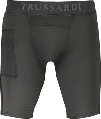 Trussardi Homme, Sport, Noir, Taille: M Short Leggings
