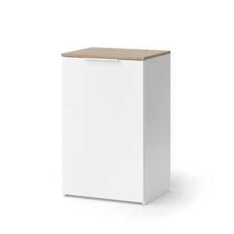 Vicco Commode Wido, Blanc, 50x80cm avec &eacute;tag&egrave;re