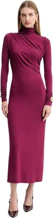 Simona Corsellini Femme, Robes, Rouge, Taille: 42 FR Robe Longue Orn&eacute;e