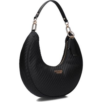 Guess Vielseitige Mirema Hobo Schultertasche - - Bags - Damen - Schwarzk - ONE SIZE