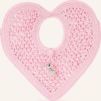 Jacquemus Jacquemus Schultertasche Le Spiaggia Coeur rosa