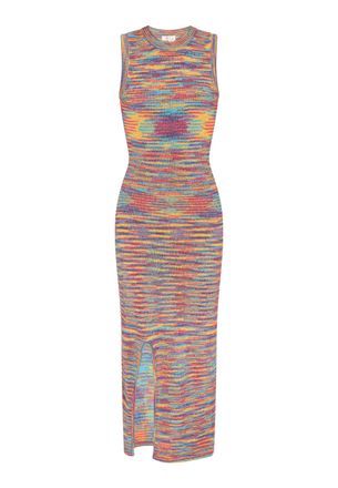 Izia Kleid Frauen blau mehrfarbig